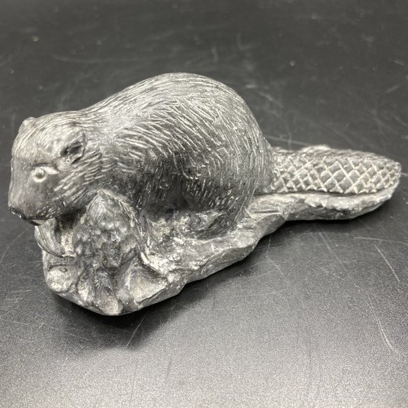 Wolf Original | Art | Wolf Original Beaver Soapstone Sculpture Hand ...